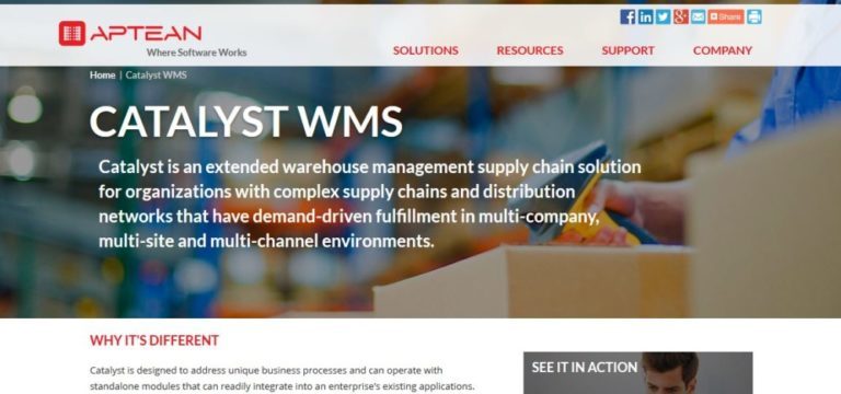 Aptean Catalyst WMS in 2025 - Reviews, Features, Pricing, Comparison ...