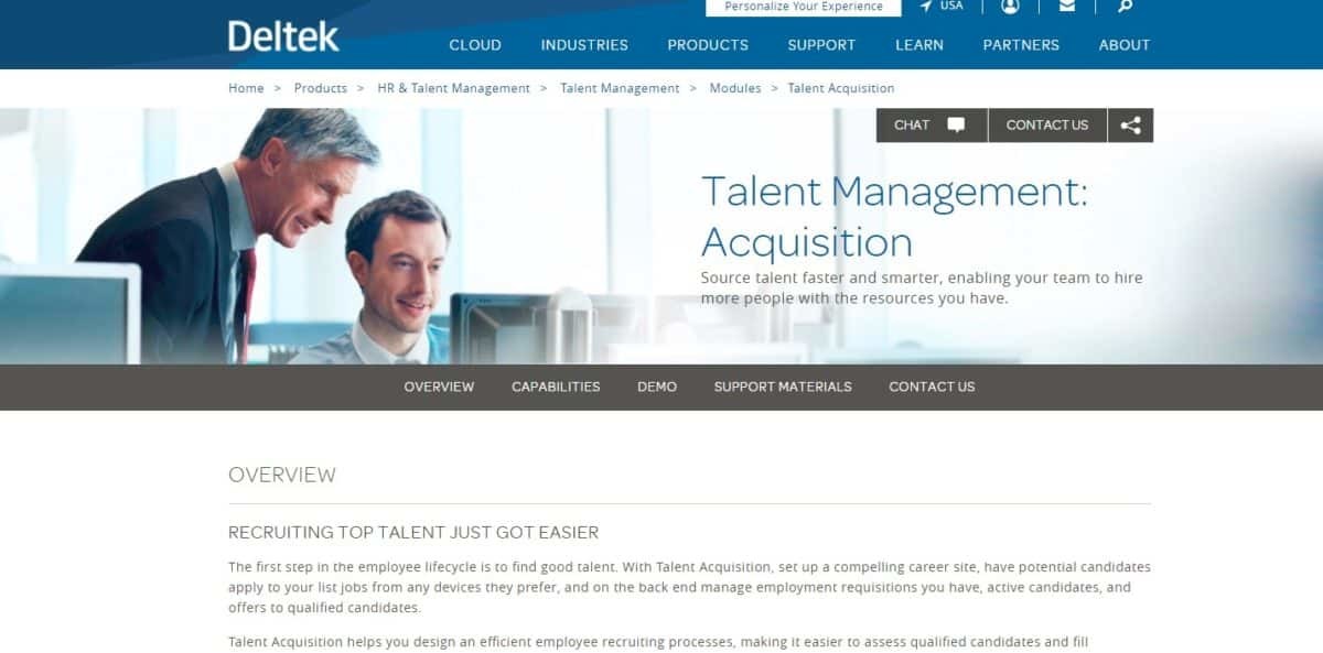 Deltek Talent Acquisition in 2025 - Reviews, Features, Pricing ...