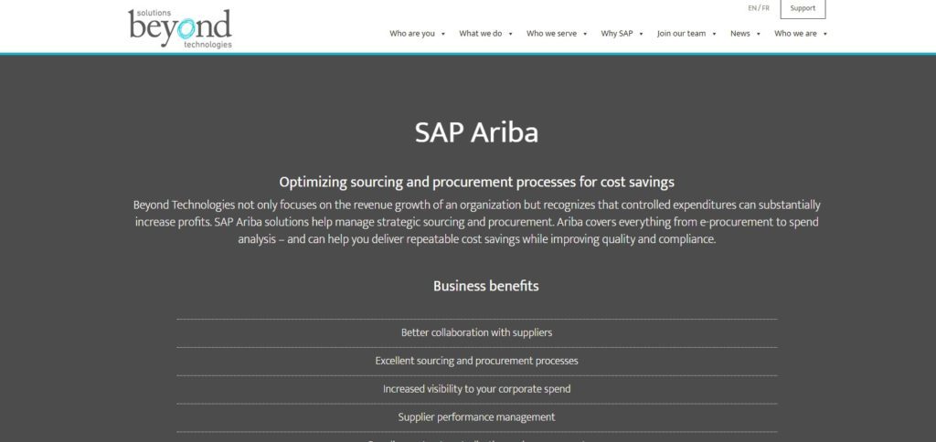 Beyond Technologies Ariba in 2025 - Reviews, Features, Pricing ...