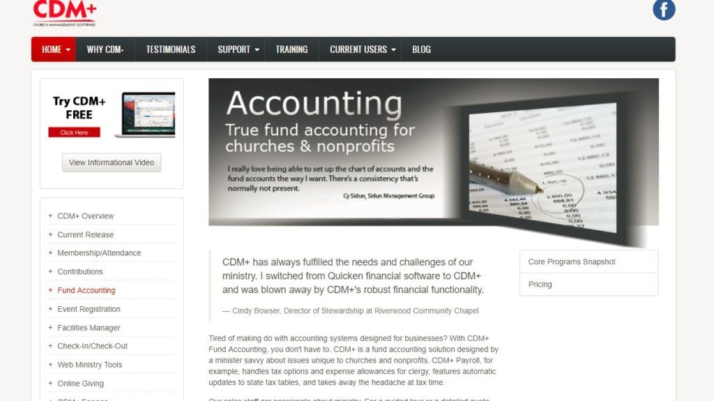 CDM+ Accounting in 2025 - Reviews, Features, Pricing, Comparison ...