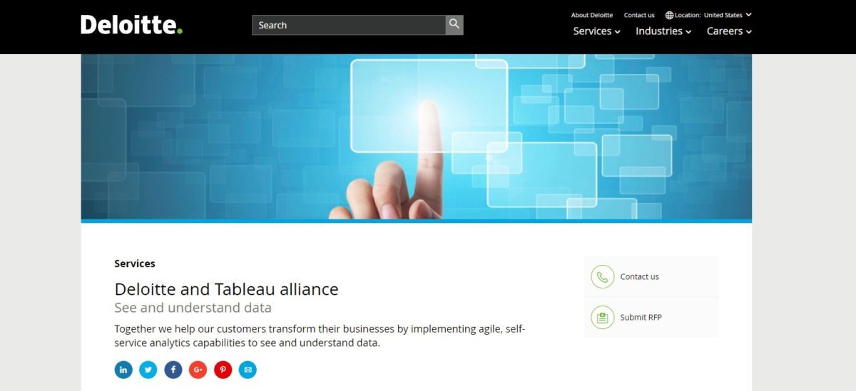 Deloitte Tableau in 2025 - Reviews, Features, Pricing, Comparison ...