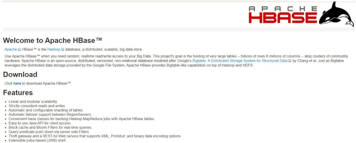 Apache Hbase in 2025 - Reviews, Features, Pricing, Comparison - Decide ...